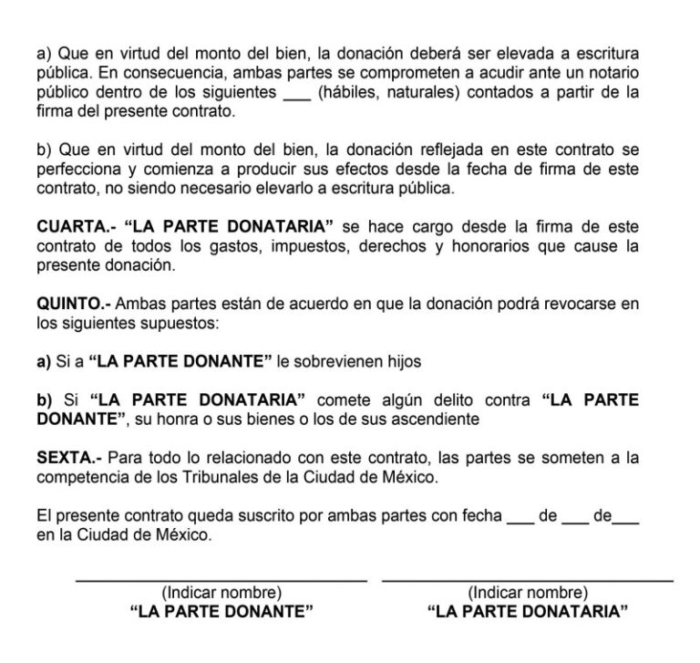 ¿Cómo anular un contrato de donación en el Registro Público? | Cancelar.com.mx